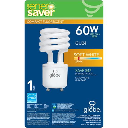 CFL 13W SW T2 GU24 1cd | Walmart Canada
