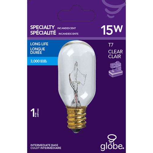 Incandescent T7 15W Clear 1CD | Walmart Canada