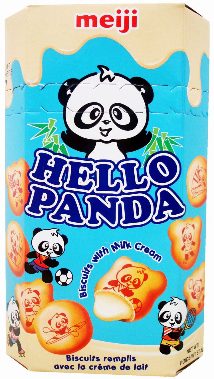 Meiji Hello Panda Milk Cream Biscuit | Walmart Canada
