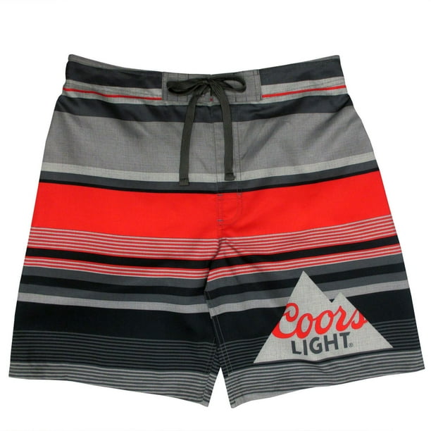 Coors Light Men's Microfiber Satin Swim Shorts - Walmart.ca