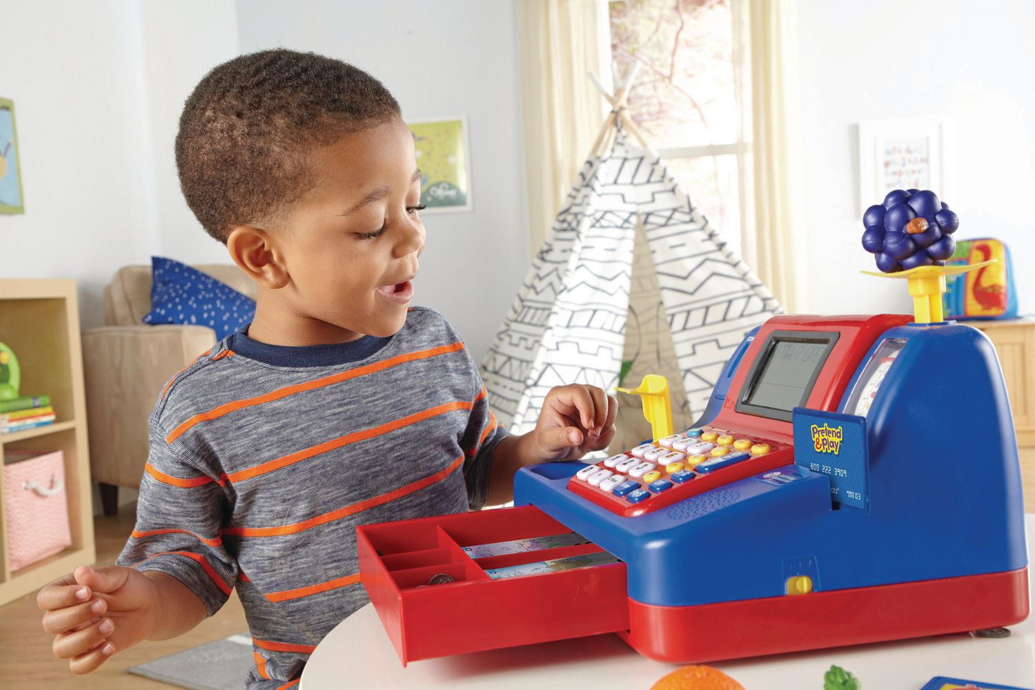 Learning resources toy cash register store