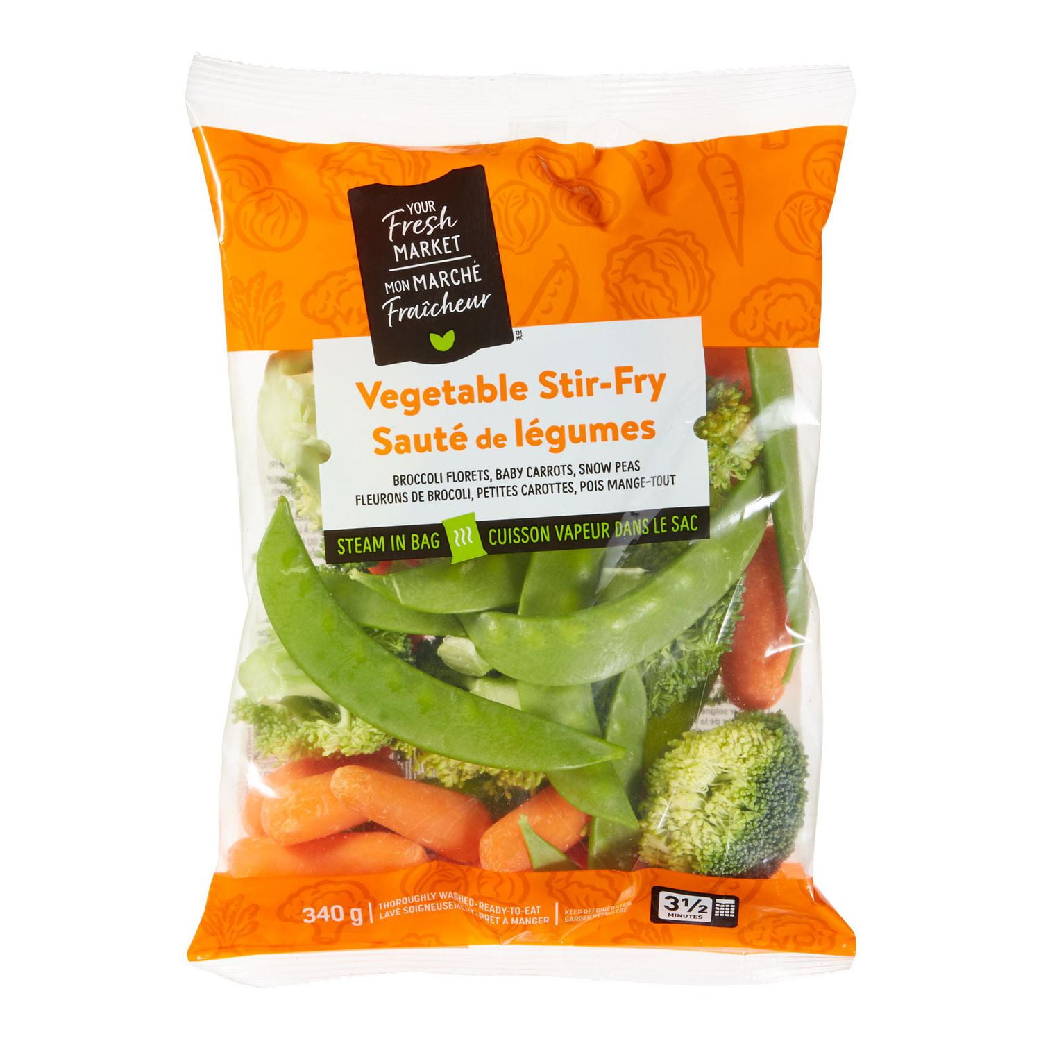 Your Fresh Market Vegetable Stir-Fry, 340 g - Walmart.ca