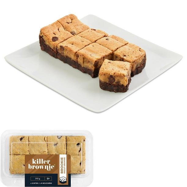 Killer Brownie Brookie Biscuit-Brownies, 8 pieces, 312 g - Walmart.ca