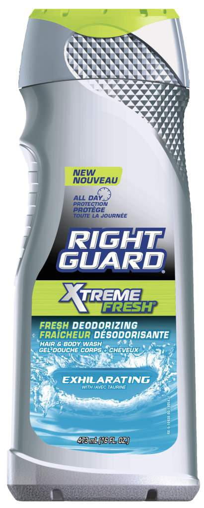 Right Guard Xtreme Fresh Exhilarating Hair & Body Wash | Walmart Canada