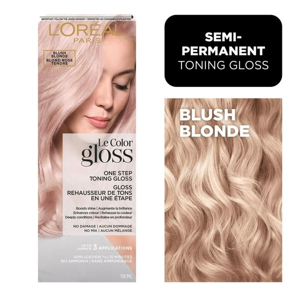 L'Oreal Paris Le Color Gloss Semi Permanent Hair Color, In-shower ...