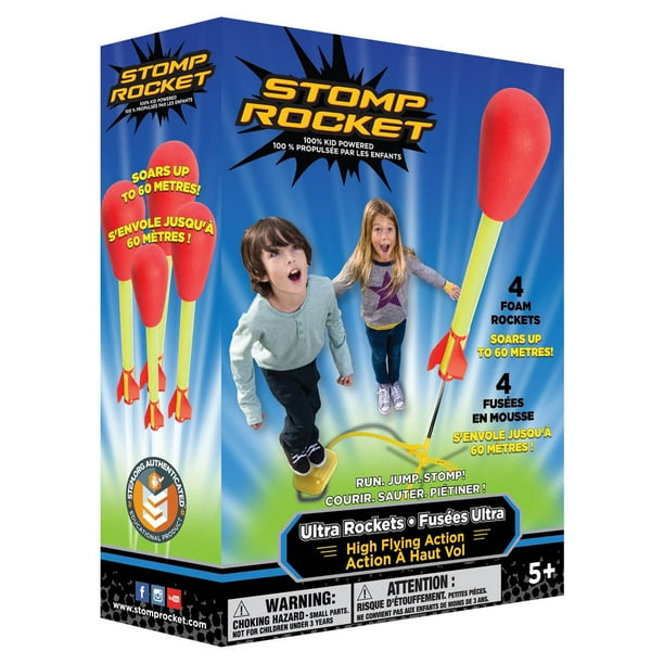 Stomp Rocket Ultra, 4 Rockets - Walmart.ca