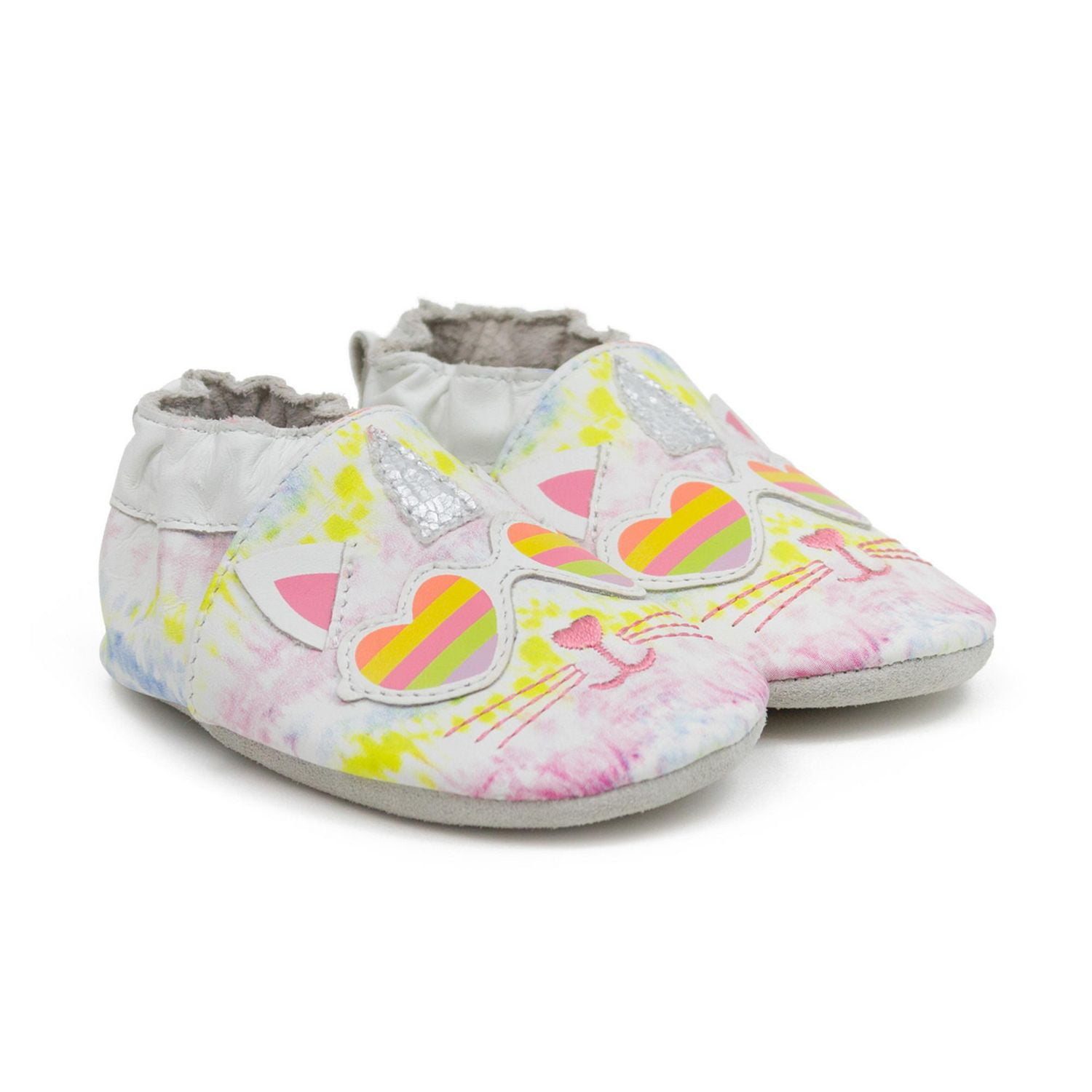 Robeez - Baby, Infant, Toddler - Soft Sole Leather Shoes with Suede ...