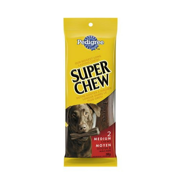 Pedigree Super Chew Moyenne Chiens 260 g - Walmart.ca