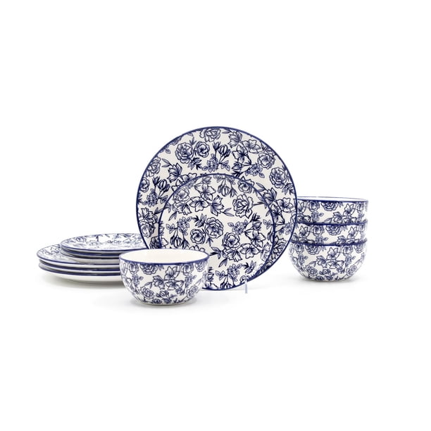 Hometrends Ava 12pc Dinnerware Set, 12pc Dinnerware Set - Walmart.ca