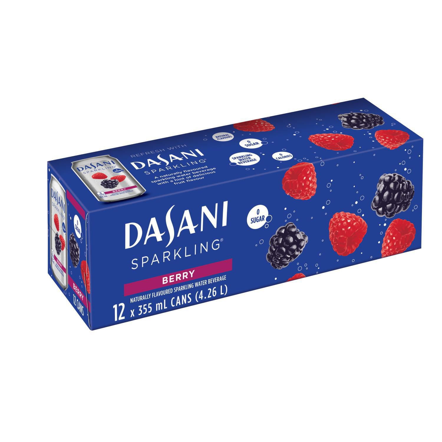 DASANI® Sparkling Berry 355mL Cans, 12 Pack | Walmart Canada