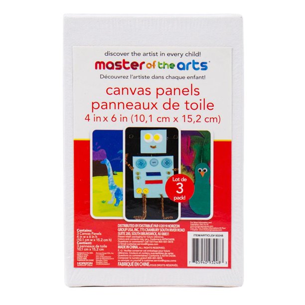 Master of the Arts Canvas Panels, 3 ct., 6 years and up - Walmart.ca