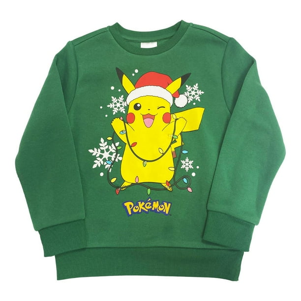 Pokemon Boys Pikachu Light Up Long Sleeve Pullover - Walmart.ca