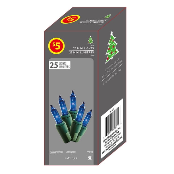 25 Mini Lumières - Walmart.ca
