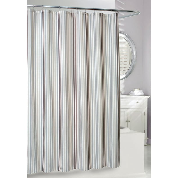 MODA Stratford Stripe Shower Curtain - Walmart.ca