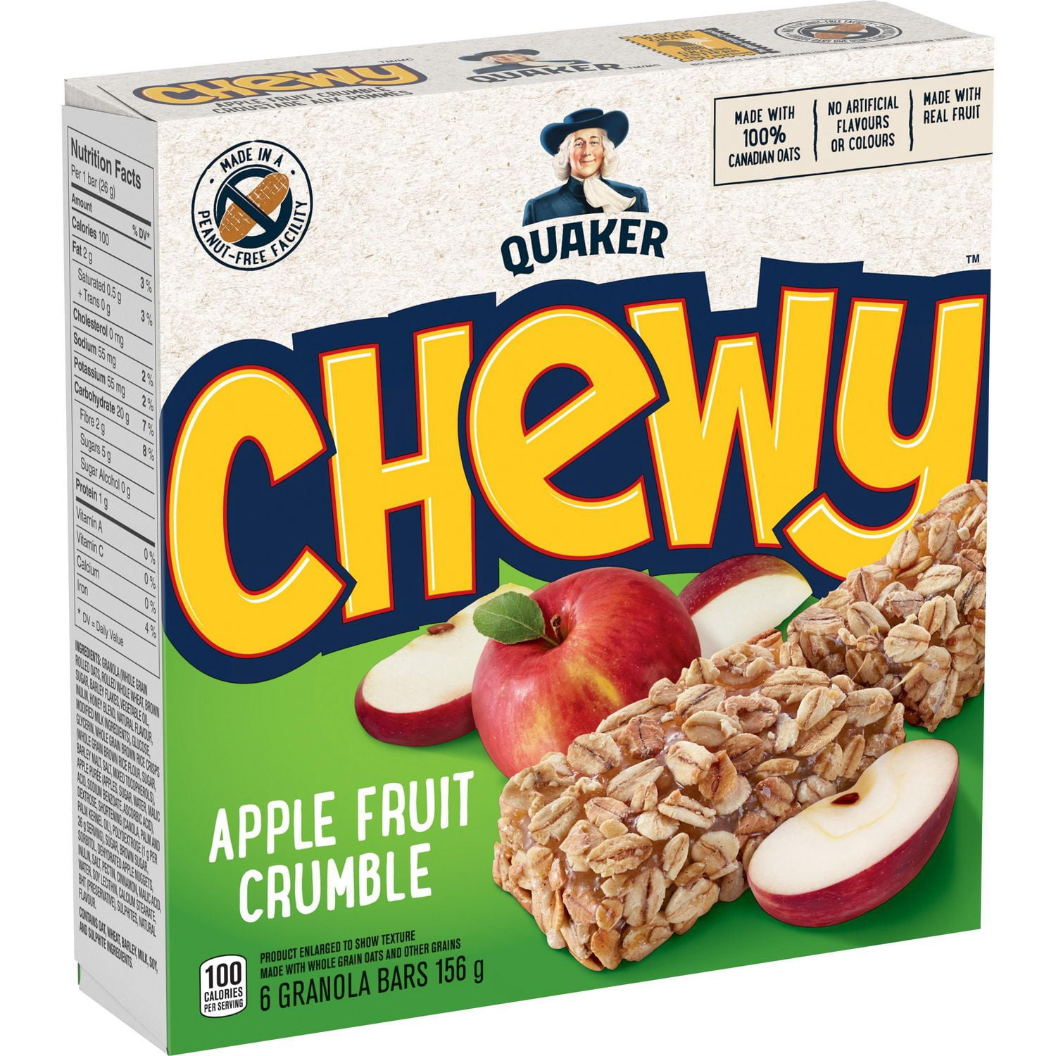Quaker Chewy Apple Fruit Crumble Granola Bars Walmart Canada Quaker Chewy Apple Fruit Crumble Granola Bars Walmart Canada