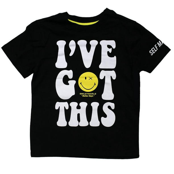Boys Smiley World t shirt. - Walmart.ca