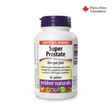 Webber Naturals Super Prostate, 60 Softgels - Walmart.ca