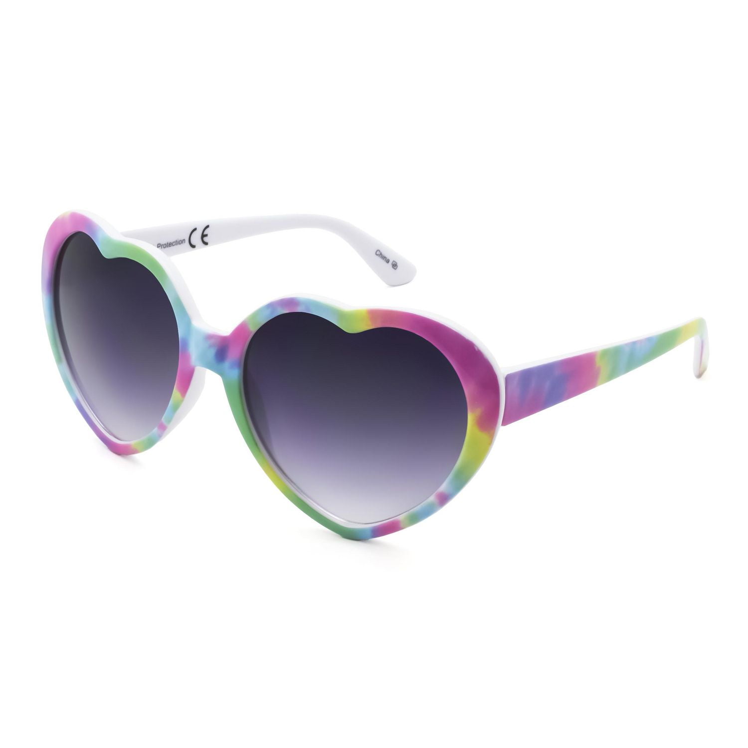 Click here for George Kids Tie-Dye Heart Sunglasses One Size prices