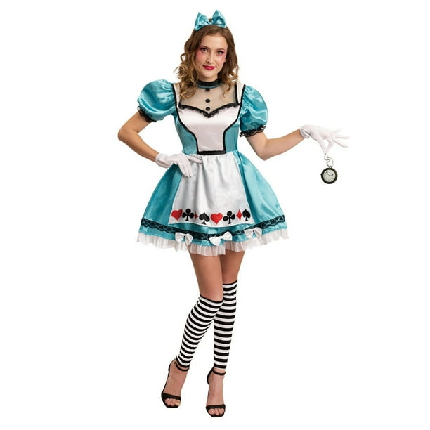 HALLOWEEN WOMAN AMAZING ALICE COSTUME, WOMAN AMAZING ALICE COSTUME ...