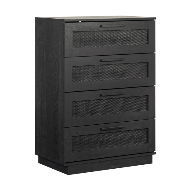 Sauder Tiffin Line 4 Drawer Chest, Raven Oak, 433512 - Walmart.ca