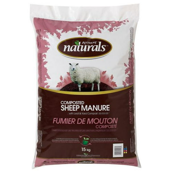Composted Sheep Manure - 15 kg - Walmart.ca