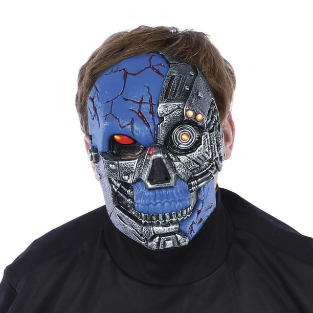 Way to Celebrate Adult Unisex Halloween Cyborg Skeleton Mask - Walmart.ca
