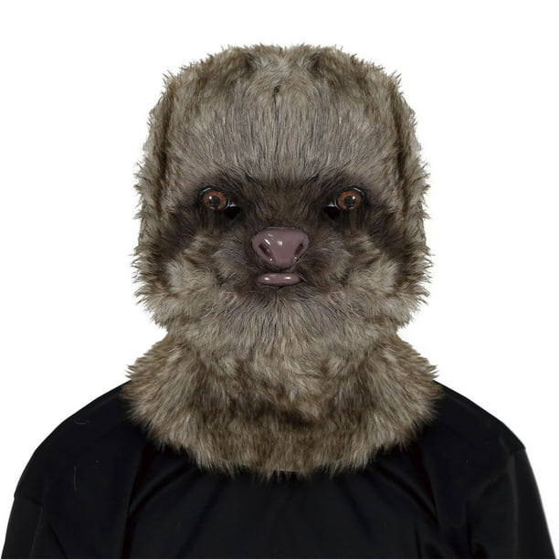 Way to Celebrate Adult Unisex Halloween Sloth Mask with Fur - Walmart.ca