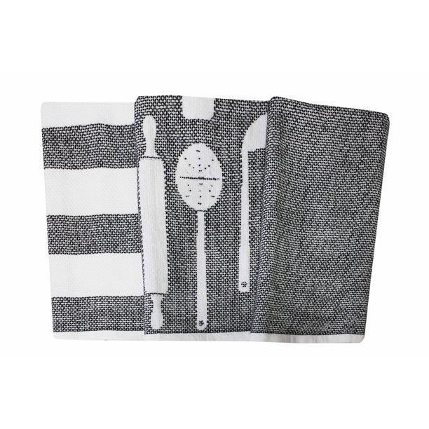 Hometrends Kitchen Towel 3pack, 3/16x26" Kithen Towel - Walmart.ca