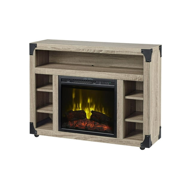 Dimplex Chelsea TV Stand Electric Fireplace, Distressed Oak - Walmart.ca