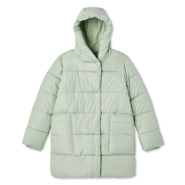 George Girls' Long Puffer Jacket - Walmart.ca