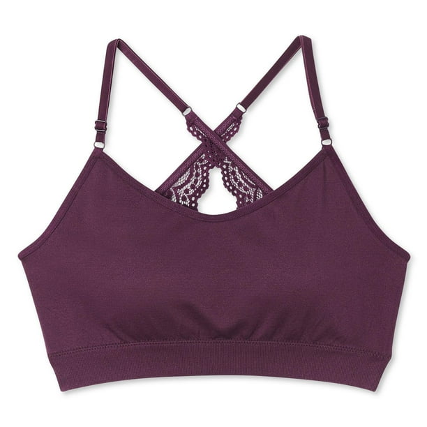 George Women's Lace Cross-Back Bra, Sizes S-XXL - Walmart.ca