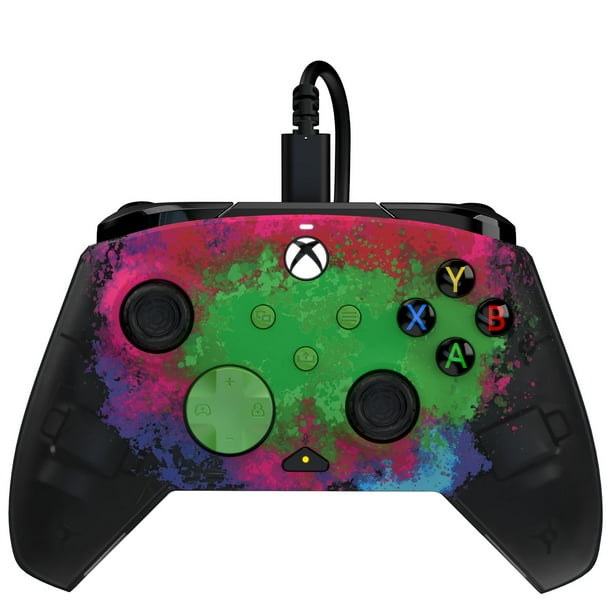 PDP REMATCH GLOW Advanced Wired Controller: Space Dust For Xbox Series ...