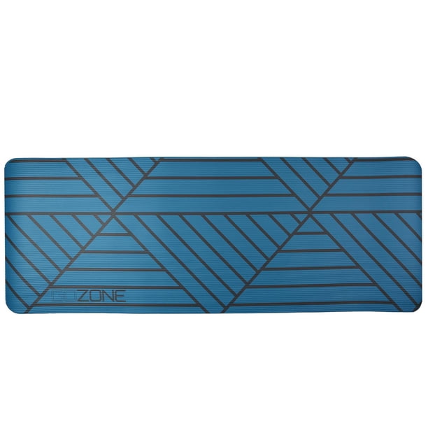GoZone Printed Exercise Mat - 10mm, Navy Combo - Walmart.ca