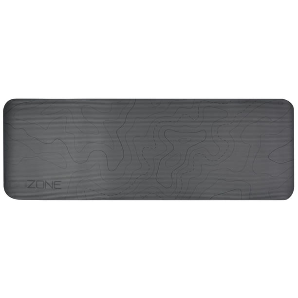 GoZone Printed Exercise Mat - 10mm, Grey Combo - Walmart.ca