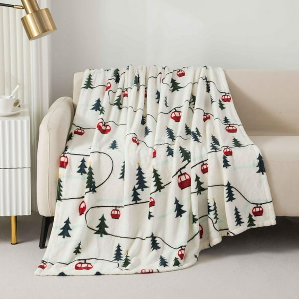 Holiday Time Soft Plush Throw - Walmart.ca