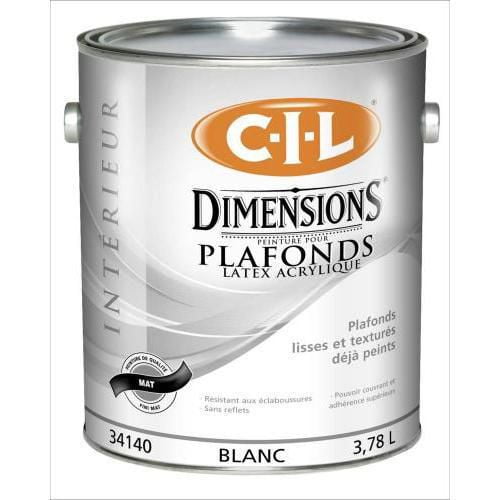 CIL DIMENSIONS INTERIOR - Ceiling acrylic latex at Walmart.ca | Walmart ...