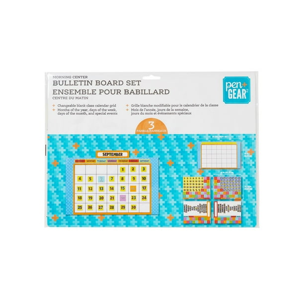 Pen & Gear Morning Center Bulletin Board Set, Classroom Aid - Walmart.ca