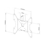 Techly Fixed TV Wall Mount - 13-37" - Walmart.ca