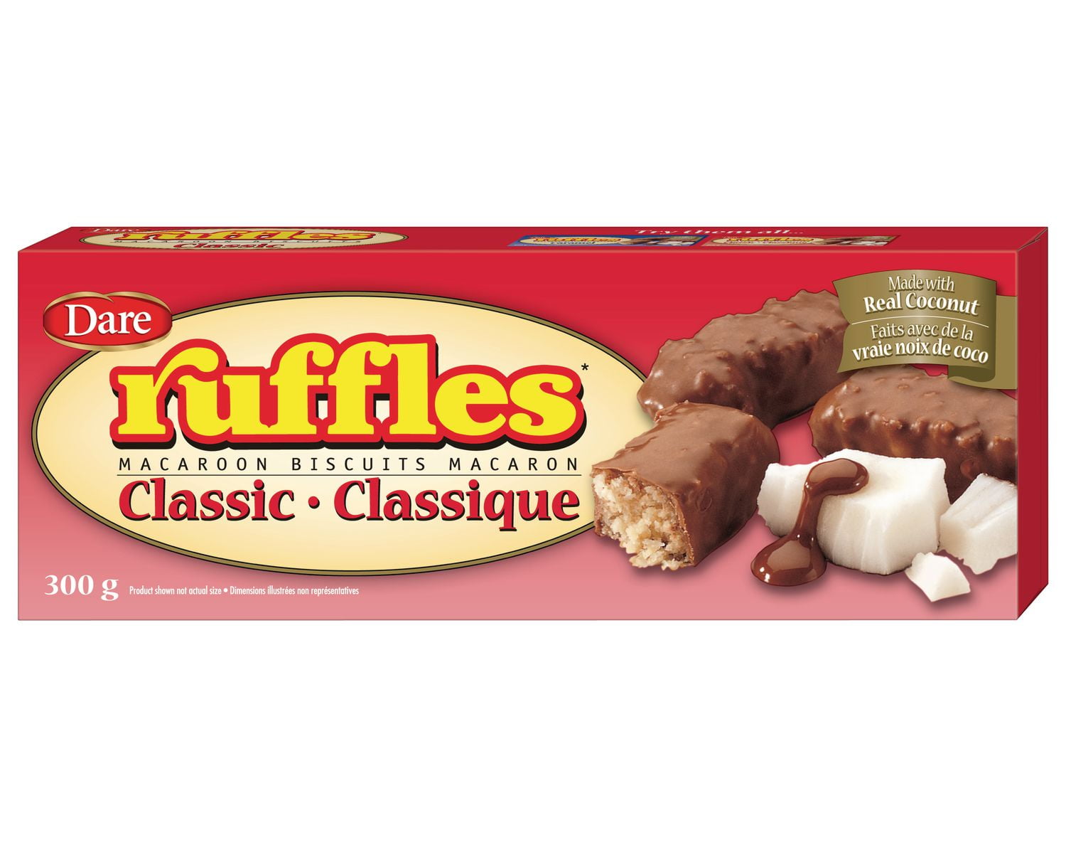 Ruffles Dare Classic Real Coconut Macaroon Biscuits | Walmart Canada