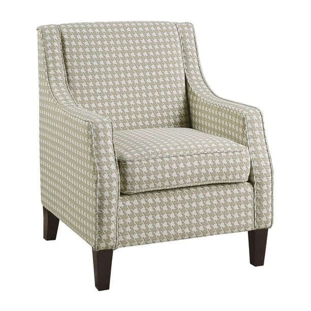 Topline Home Furnishings Accent Chair, Houndstooth Pattern - Walmart.ca