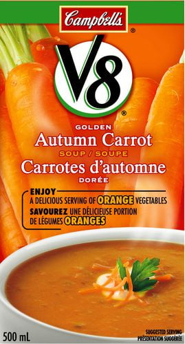 Campbell's V8 Golden Autumn Carrot 500 mL | Walmart Canada