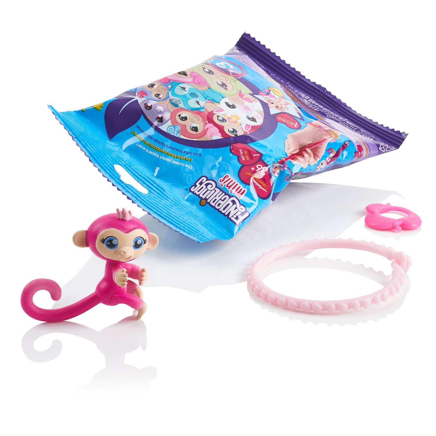 Fingerlings by WowWee Minis 1 Figure plus 1 Bracelet with 1 Charm ...