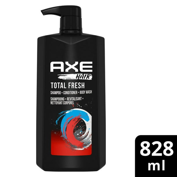 Axe Total Fresh 3 in 1 Shampoo, Conditioner and Body Wash - Walmart.ca