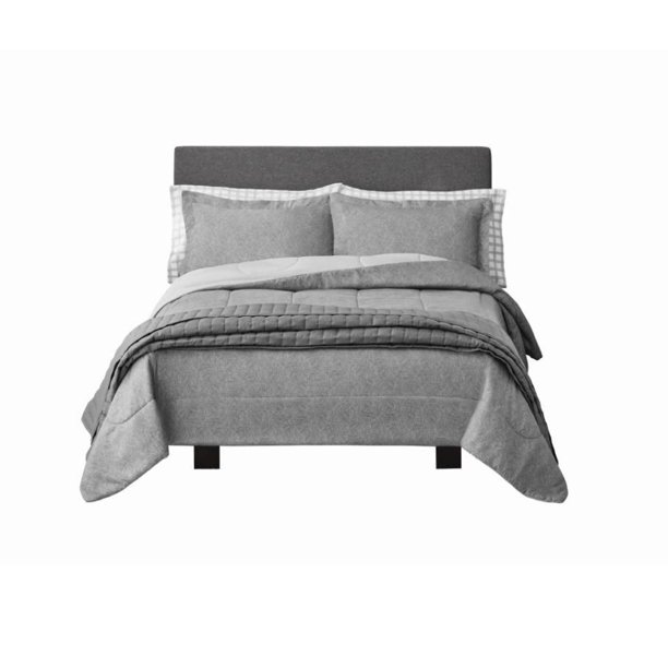 Mainstays 7 Piece Comforter Set with Coverlet and Sheets - Walmart.ca