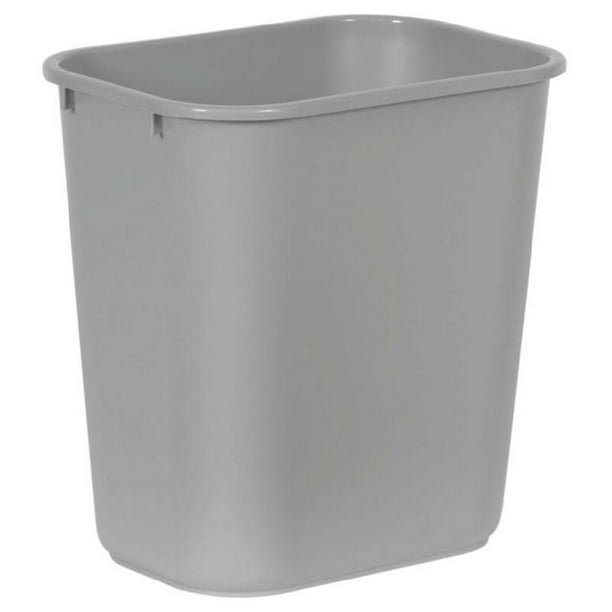 Continental Gray Rectangular Waste Basket - Walmart.ca