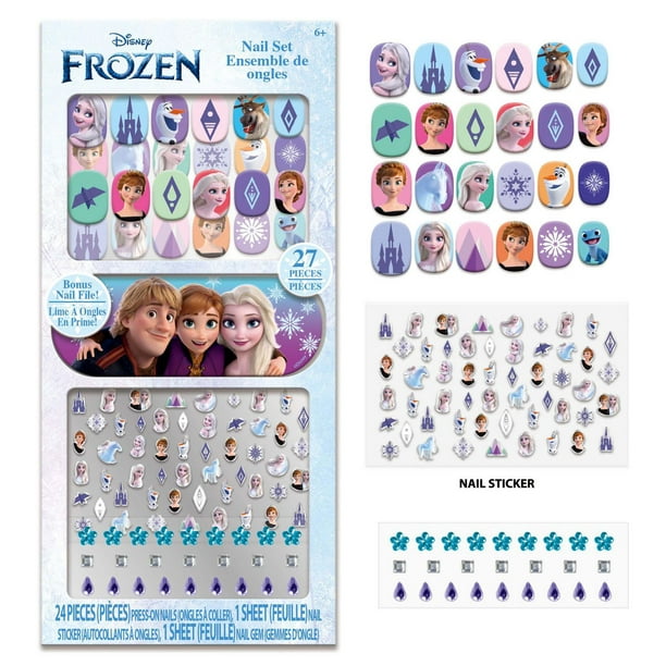 Disney Frozen 27pc Press On Nails - Walmart.ca