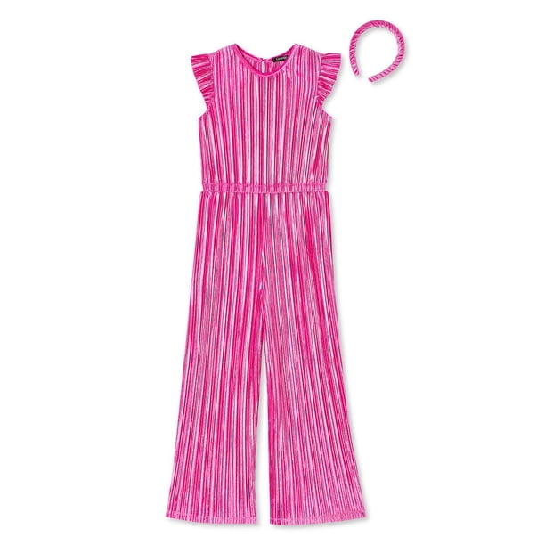 George Girls' Velour Romper 2-Piece Set - Walmart.ca