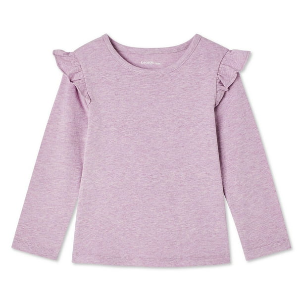 George Toddler Girls' Ruffle Tee - Walmart.ca