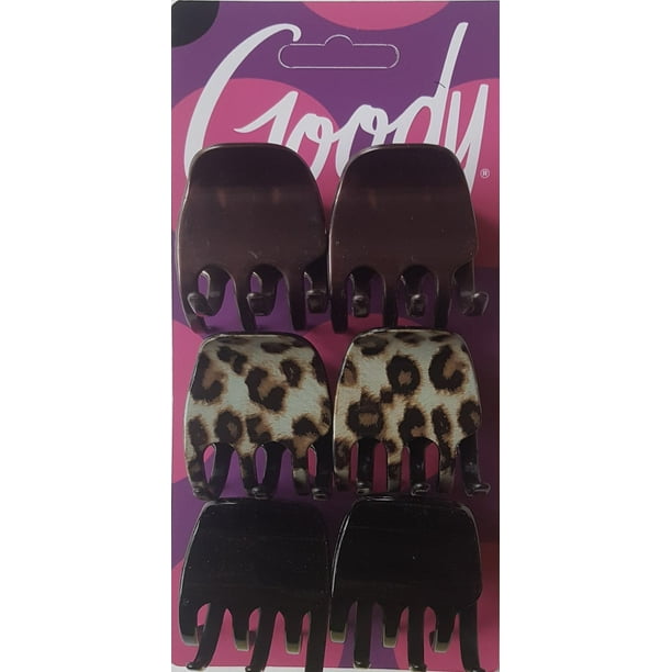 Goody Classics Medium Claw Clips, Basic Hair Clips, 6 Ct, Goody Medium ...