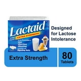 LACTAID® Extra Strength Tablets, 80 Count, Help prevent the ...